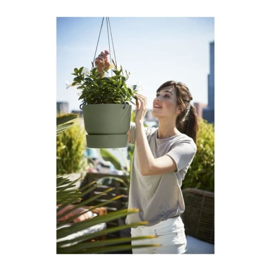 Elho Pot De Fleurs A Suspendre Greenville 24 - Exterieur - O 23,9 X H ...