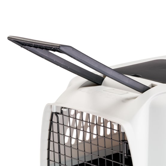 Ferplast Cage de Transport pour Chiens CLIPPER PLUS, IATA, Boite Panier Transport Chien Moyen ...