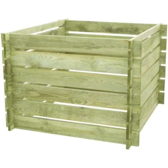 Bac a compost EKJU - 100x100xh70 cm - Gamm vert