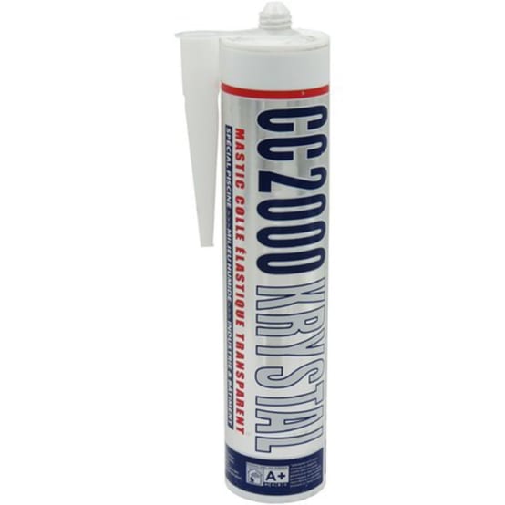 Texton - Mastic silicone CC2000 transparent spécial piscine krystal 290 ...