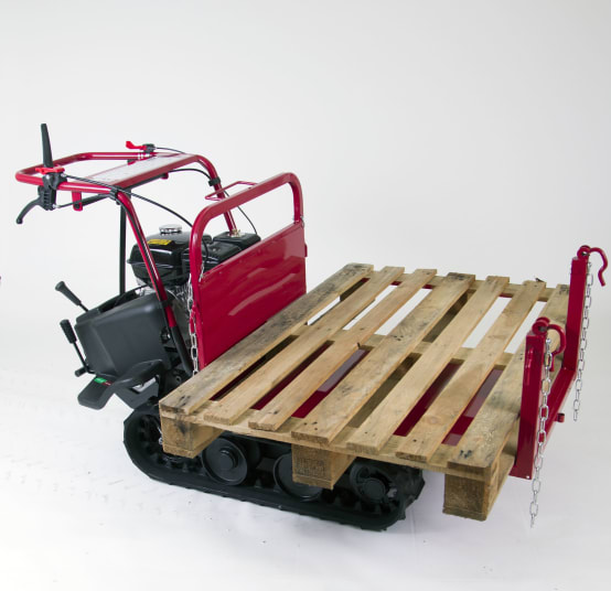 Mini dumper - Brouette motorisée à chenilles 320 kg - 8 vitesses ...