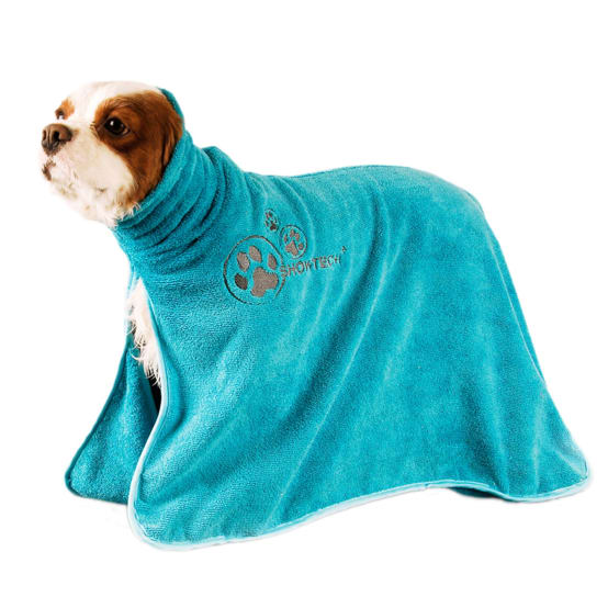 Peignoir pour chien Bleu Taille : XL SHOW TECH - Gamm vert