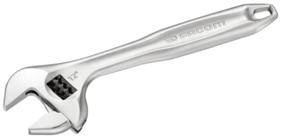 Clé à molette à ajustement rapide 15'' ouverture 50mm longueur totale 375mm - FACOM - 101.15PB ...