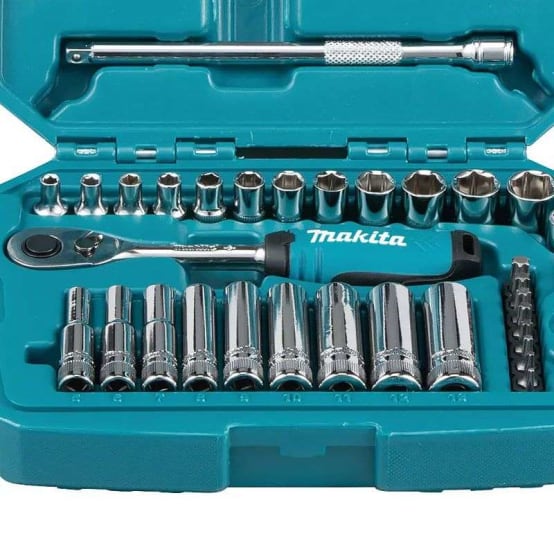 Coffret Clé à cliquet 1/4'' MAKITA B-65567 Makita - Gamm vert