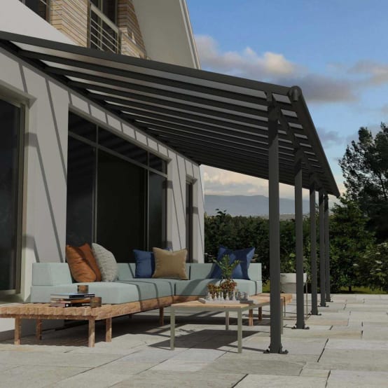 Canopia Pergola Olympia Gris 860 X 300 - Gamm vert