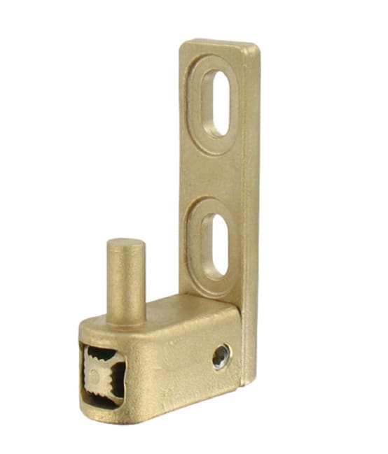 Gond de portail MULTIFIX L à axe réglable de 45 à 80mm pivot diamètre ...