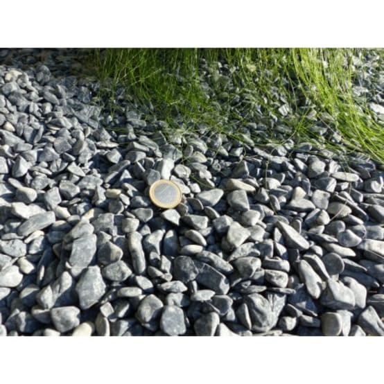 Galet Noir Mat 6-12 sac 20 Kg - Gamm vert