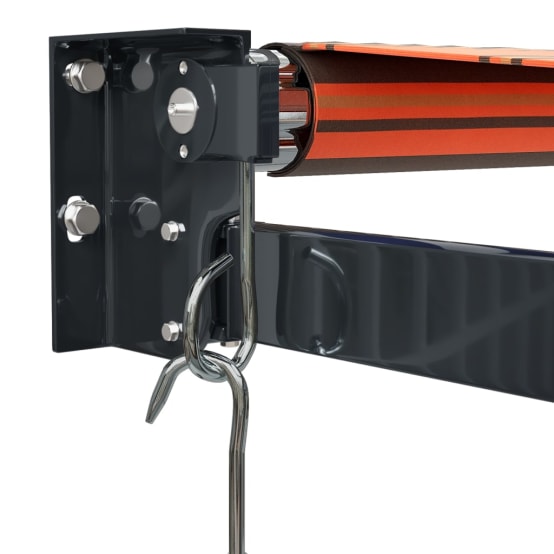 Store banne Piak Orange 4 X 3 - P87210O - Gamm vert