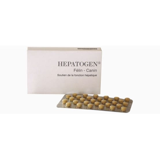 HEPATOGEN FELIN-CANIN - LABORATOIRE MOUREAU 60 comprimés - Gamm vert