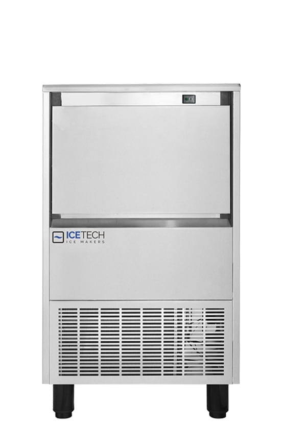 Machine à glaçon - Glace en demi cube - Production 45 a 150 kg./24H ...