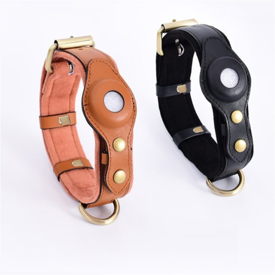 Collier de Chien Compatible avec Airtag DtopbuyAge - Gamm vert