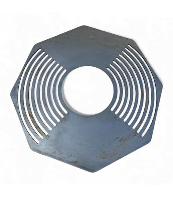 Plaque de cuisson grillade pour braséro AKNOR, acier, 56cm de diamètre ...