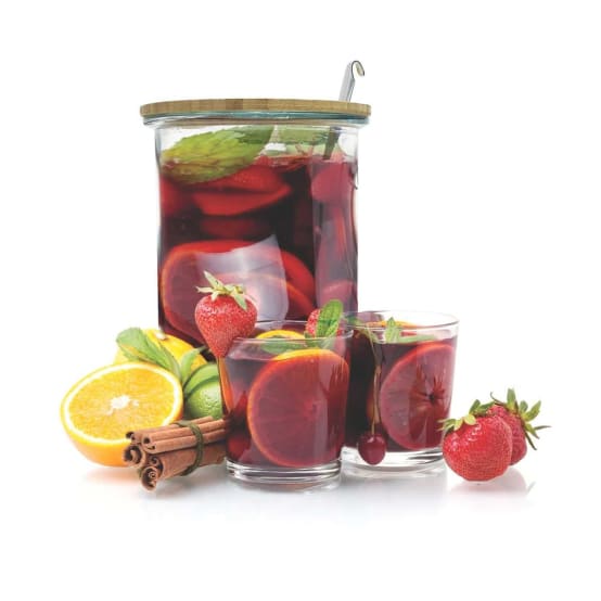 Bocal à Boisson 5L en Verre avec Louche - RYAN - Gamm vert