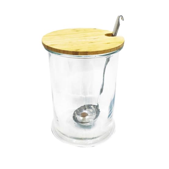 Bocal à Boisson 5L en Verre avec Louche - RYAN - Gamm vert