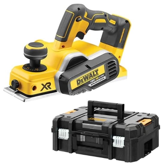 Rabot 18V XR + 2 batteries 5Ah + chargeur multivoltage + coffret T-STAK ...