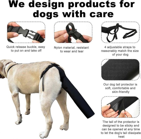 Protecteur de queue de chien MCBOSON - Gamm vert