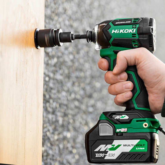 Visseuse à choc HIKOKI WH36DCW2Z - 215Nm MultiVolt 36V Brushless - IP56 Triple Hammer - machine ...