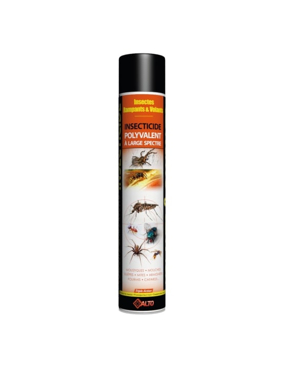 Insecticide Polyvalent Volants Rampants Triple Action Aérosol 750 Ml ...