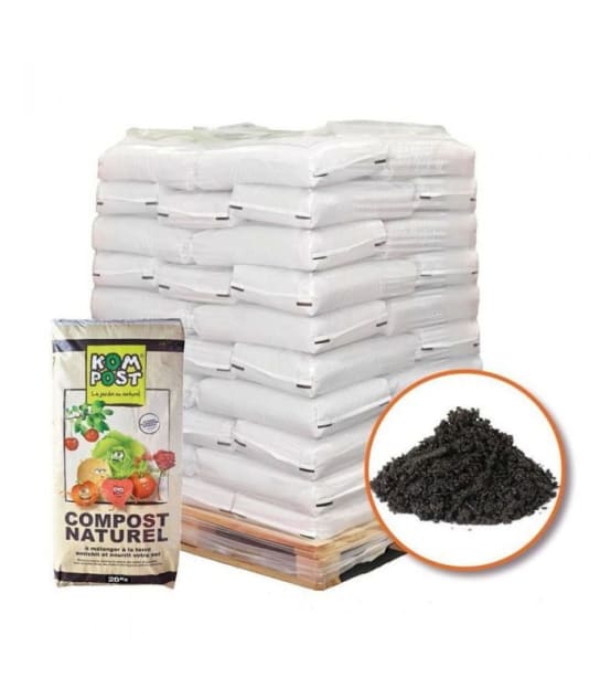 Compost organique vert 48 sacs 20 kg - Gamm vert