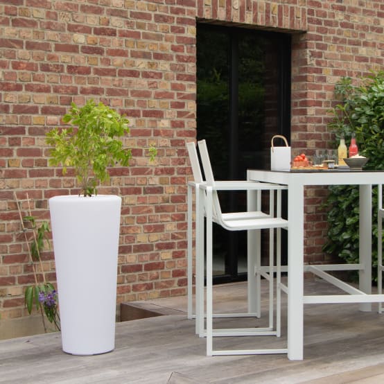 Pot de fleur rond lumineux 30/42/92 - Gamm vert