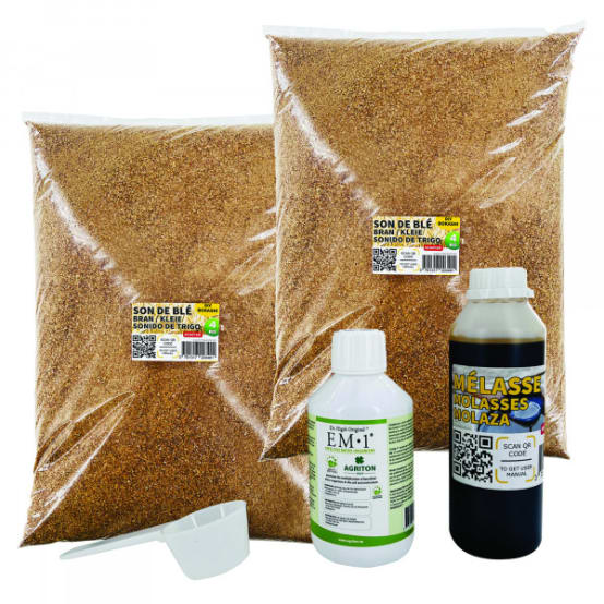 Kit DIY Fabriquer votre Bokashi 8kg - Gamm vert