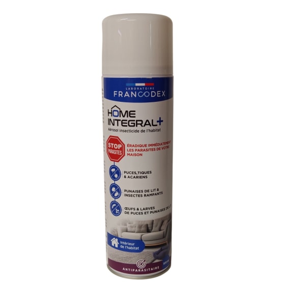Francodex - Aérosol Home Integral + 500ml insecticide de l'Habitat - Gamm vert