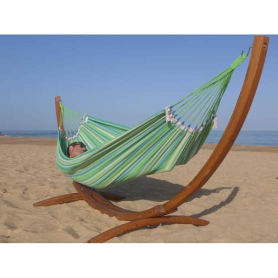 Hamac sur pied Latino Relax L Mojito - Tropical Hamac - Gamm vert