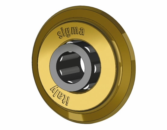 Molette en titane Ø16 pour coupe-carreaux Serie 4 NEX SIGMA - Gamm vert