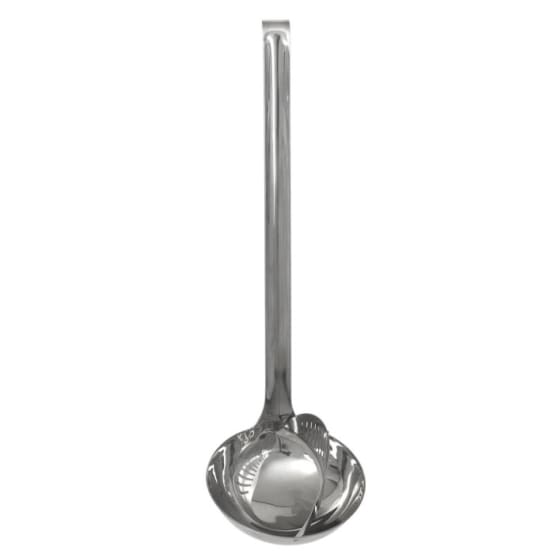 Louche avec Filtre "Soupes" 27cm Argent - Gamm vert