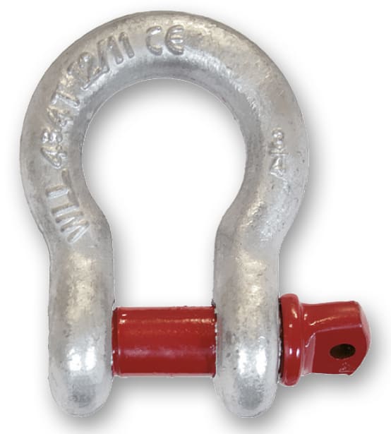 Manille lyre en acier galvanisé 2T avec piton à œil - CHAPUIS - KLB203 - Gamm vert