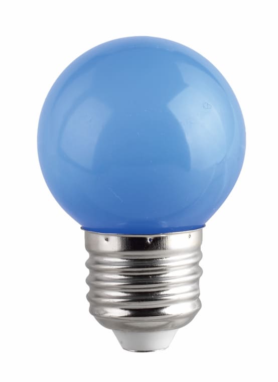 Ampoule LED 1W E27 couleur Bleue Fox Light - Gamm vert