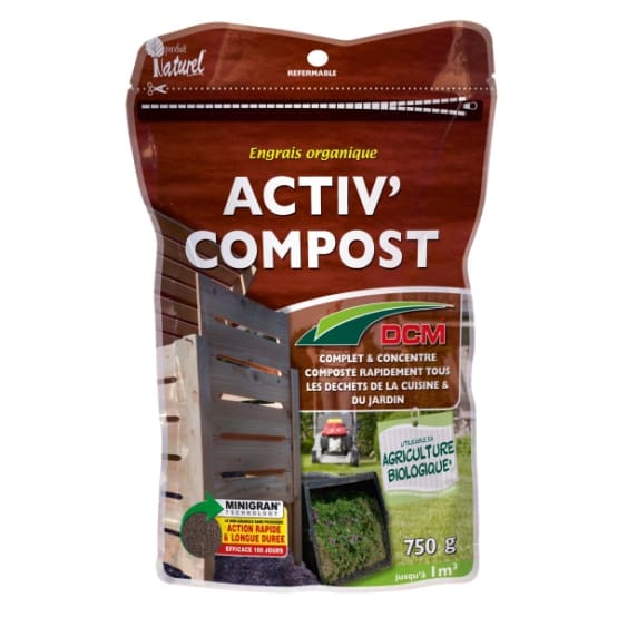 Activ'Compost - activateur de compost - DCM Boîte, 750 g - Gamm vert