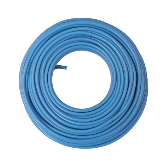 Câble électrique HO7V-U 2,5mm2 Bleu - 25m - Gamm vert
