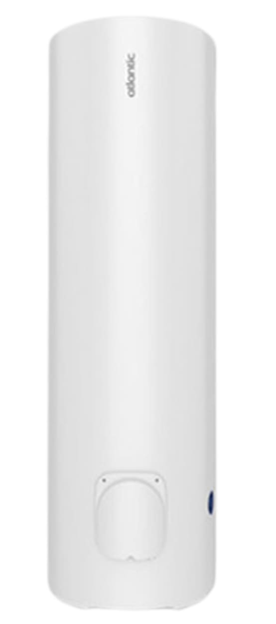 Chauffe-eau électrique 150L ZENEO ACI hybride vertical sur socle - ATLANTIC - 154316 - Gamm vert