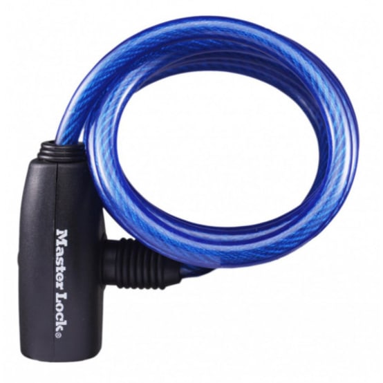 Câble antivol à clé MASTERLOCK 1,8 m x 8 mm de diamètre - 8127EURDPRO ...
