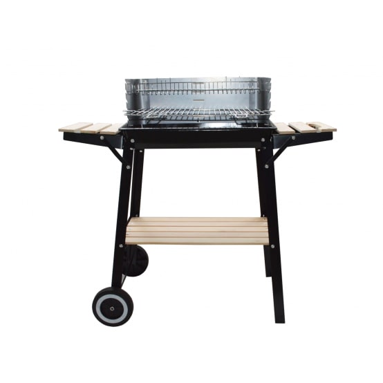 Barbecue mobile au charbon de bois 48 x 28 cm BUFFALO Concept Usine ...