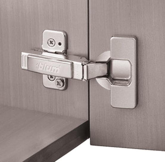 Charnières invisibles pour portes encastrées clip top 107° grand coude ...