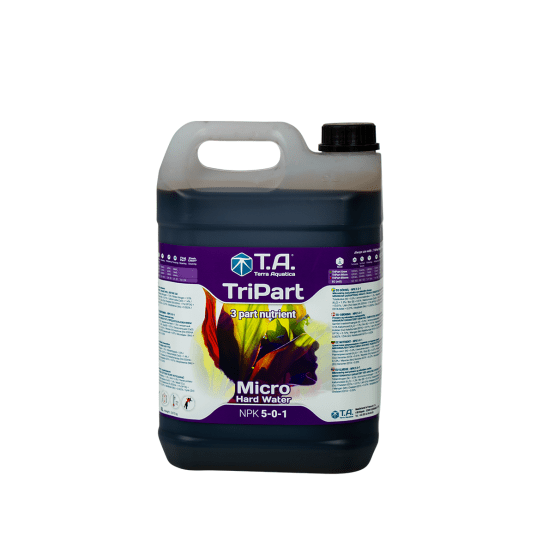 TRIPART Micro eau dure 5 litres - Terra Aquatica - Gamm vert