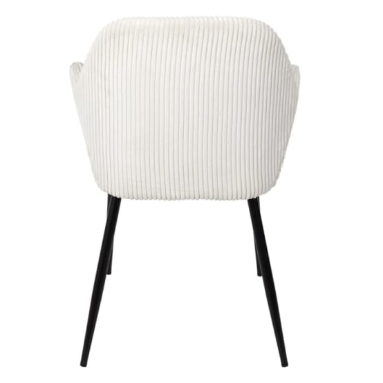 Lot de 2 Fauteuils Côtelé "Scott" 85cm Beige - Gamm vert