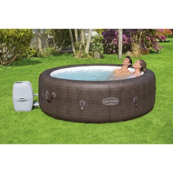 Spa gonflable BESTWAY - Lay-Z-Spa St Moritz - 180 airjets - 216 x 76 cm ...
