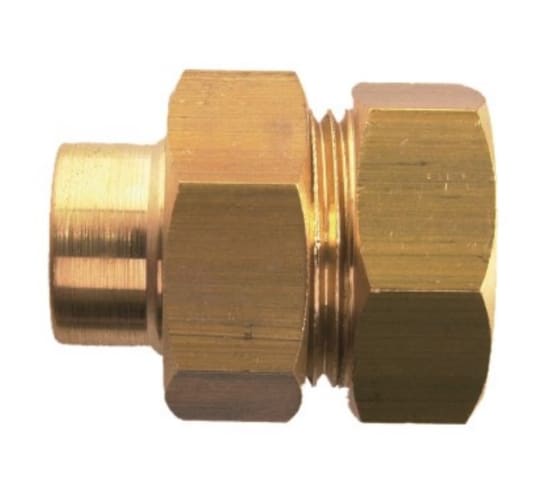 Raccord 3 pièces union joint cônique femelle 26x34 - 28 - GARIS - D15511B - Gamm vert