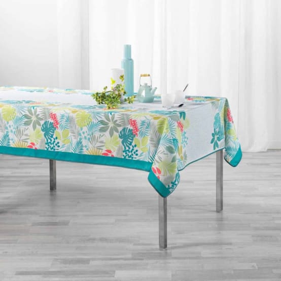 Nappe Antitache "Melba" 150x240cm Bleu - Gamm vert