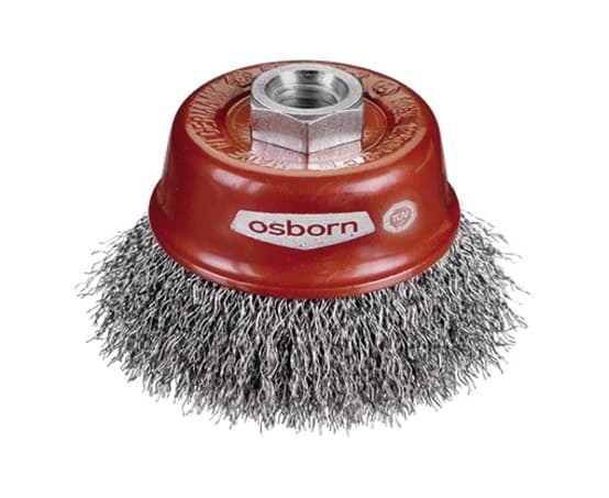 Brosse coupe fils acier ondulés TBW M14 D 60mm - OSBORN - 0002-613.161 - Gamm vert
