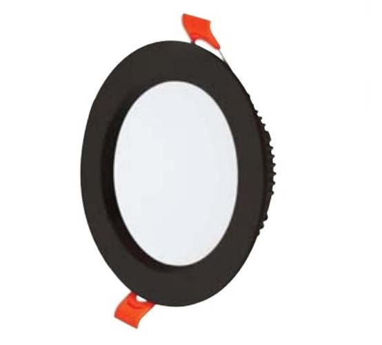 Spot ALEXA SMD LED rond noir 12W 7000K - Gamm vert
