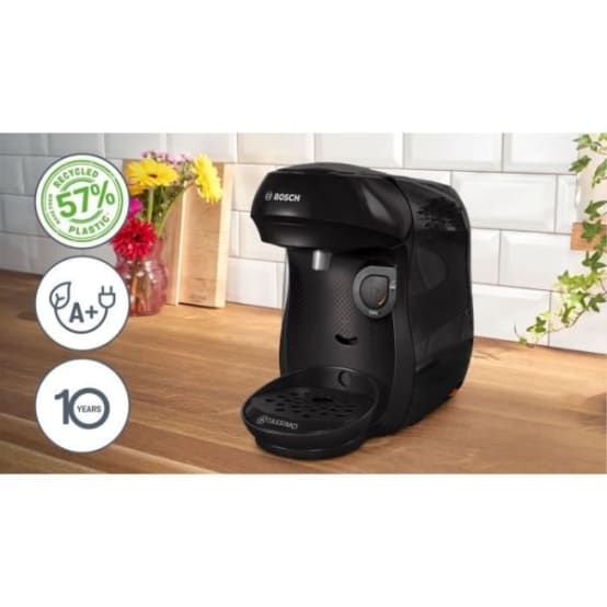 Machine a Cafe multi-boissons - BOSCH - TASSIMO - T10 Happy noir - 1400 ...