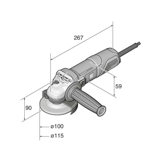 Meuleuse d'angle compacte Ø 125 mm WSG 7-125 | 72226560000 - Fein ... Meuleuse d'angle compacte Ø 125 mm WSG 7-125 | 72226560000 - Fein ...