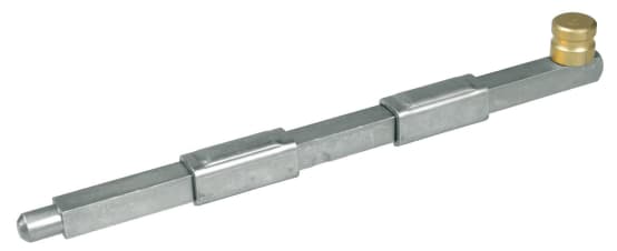 Verrou à tige carré à souder 10X10mm longueur 330mm - IBFM - 008330A ...