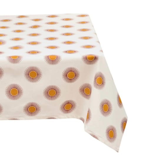 Nappe en Coton "Solaris" 150x250cm Ambre - Gamm vert