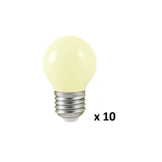 Guirlande Guinguette 10M 10 ampoules LED E27 blanc chaud extérieur IP65 - Gamm vert