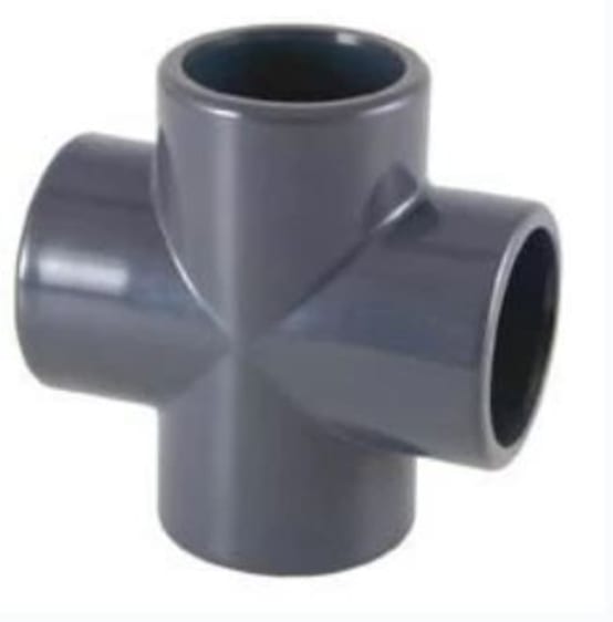 CROIX PVC DIAM 63 mm - Gamm vert